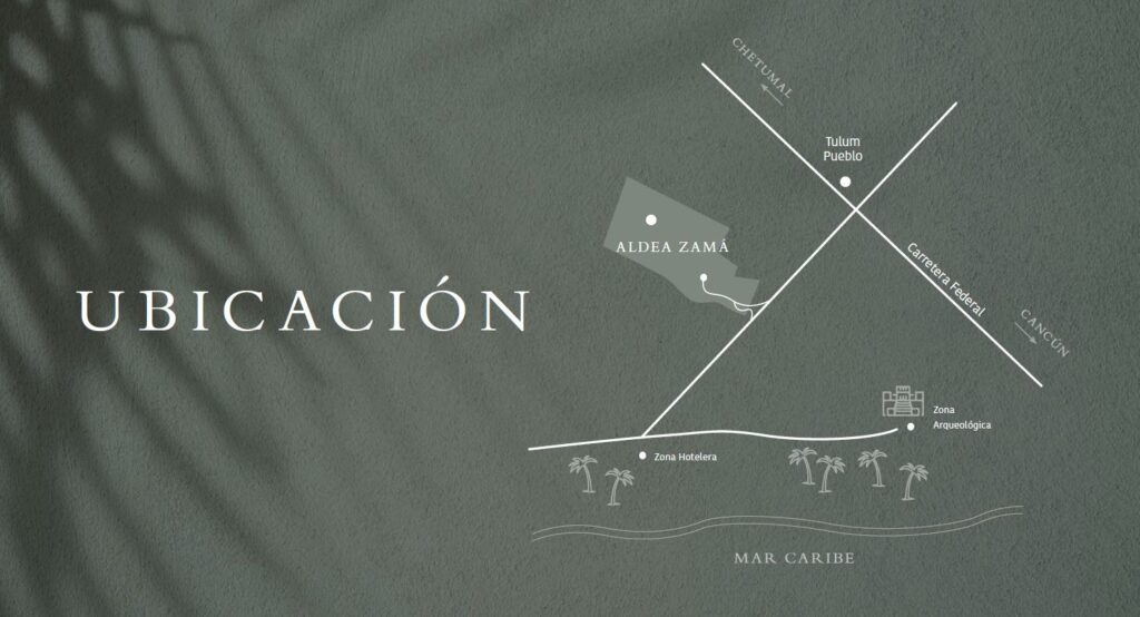 Monarca Tulúm – Aldea Maya Condominio ubicado dentro de Aldea Zamá